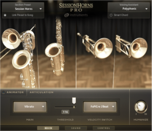 Session Horns Pro – e-instruments