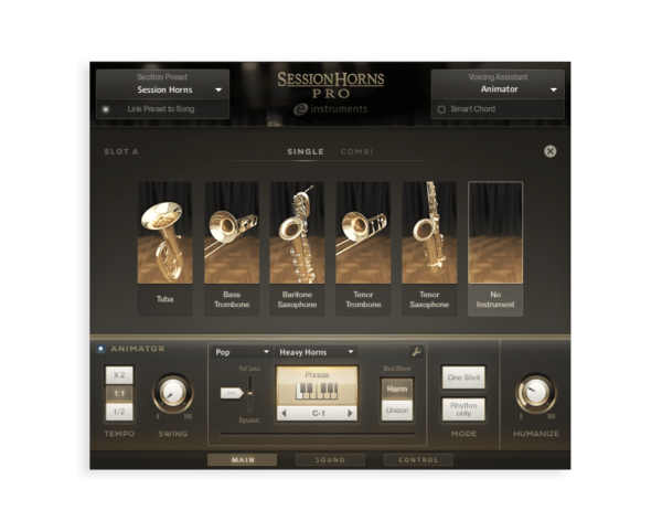 Session Horns Pro – e-instruments