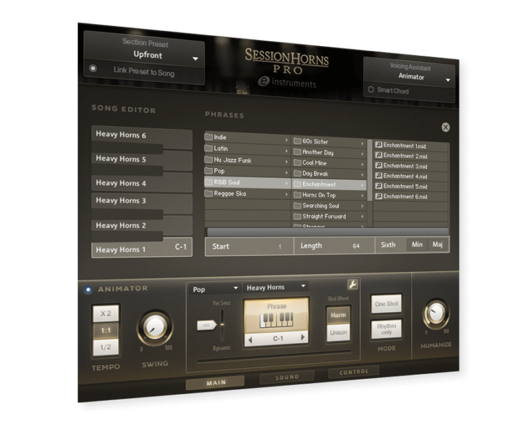 Session Horns Pro – e-instruments